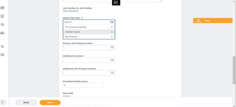 Evergreen requisition – Nando's UK & IRE