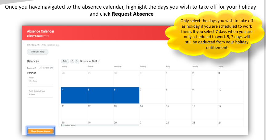 How do I request holiday in Workday? – Nando's UK & IRE