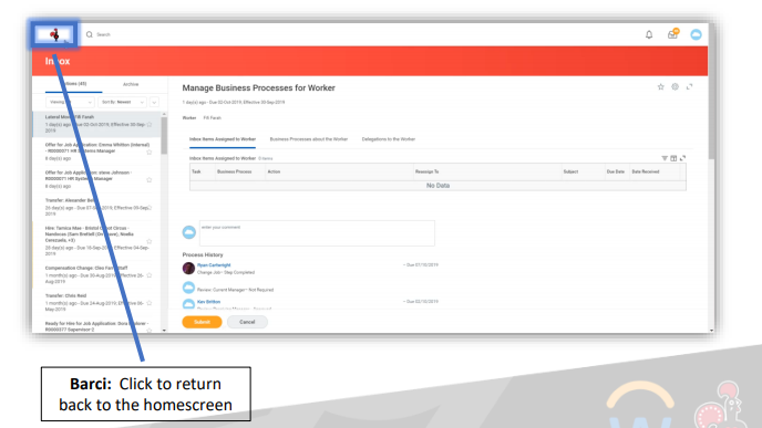 How to navigate and search in Workday – Nando's UK & IRE