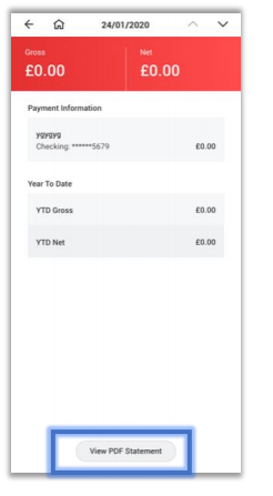 How do I view my payslip on the mobile app – Nando's UK & IRE