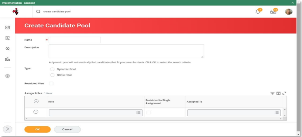 Candidate pools – Nando's UK & IRE