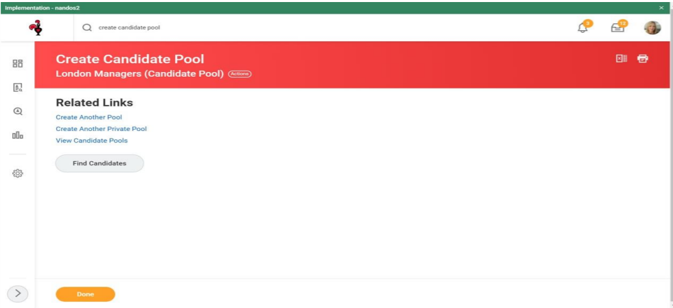 Candidate pools – Nando's UK & IRE