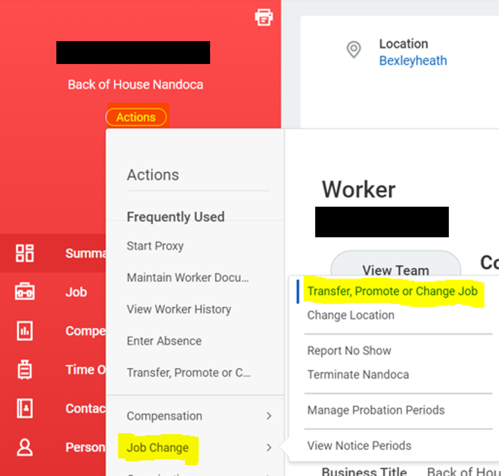 How to extend a Fixed Term Contract in Workday – Nando's UK & IRE